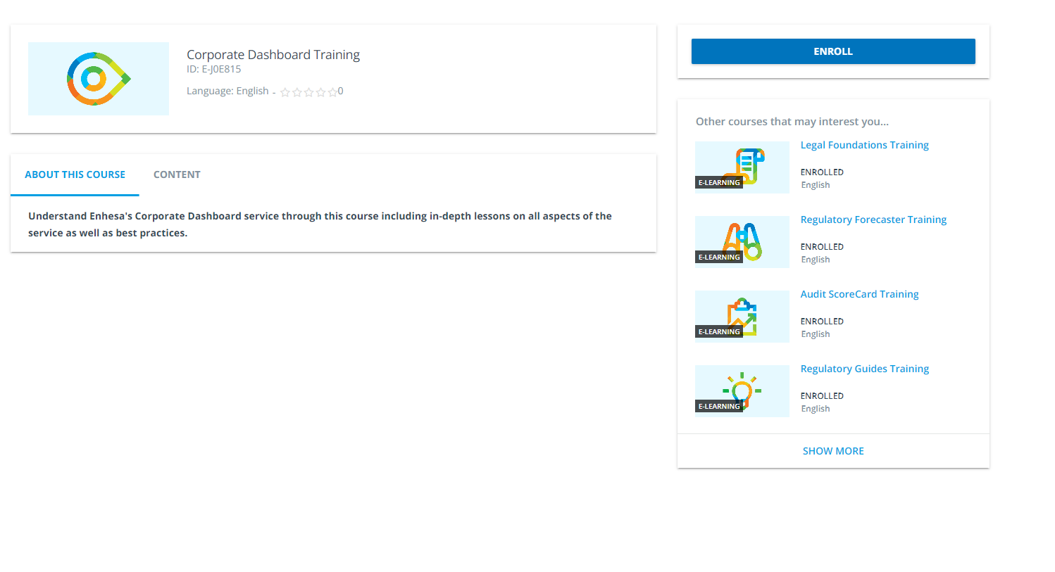Enhesa Academy: e-Learning Guide – Enhesa