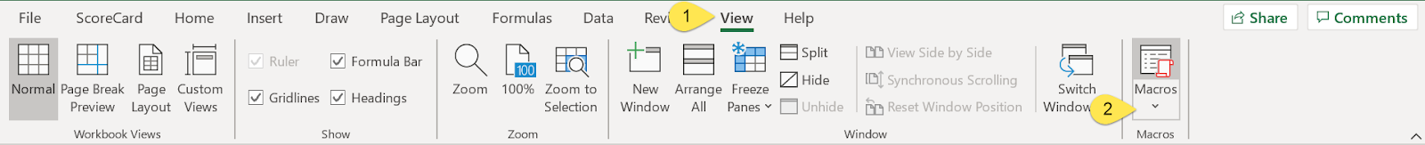Scorecard Formatting – Enhesa