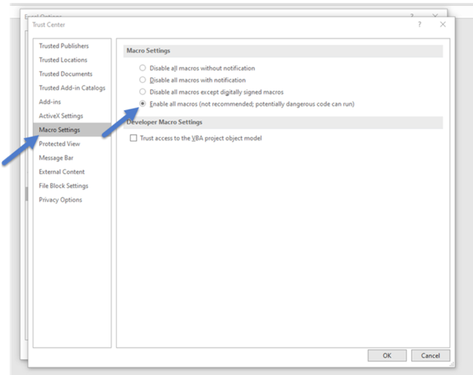 Excel-Sicherheitseinstellungen anpassen, um ScoreCard-Funktionen zu ...