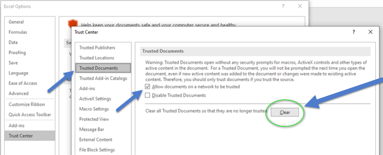 Excel-Sicherheitseinstellungen anpassen, um ScoreCard-Funktionen zu ...