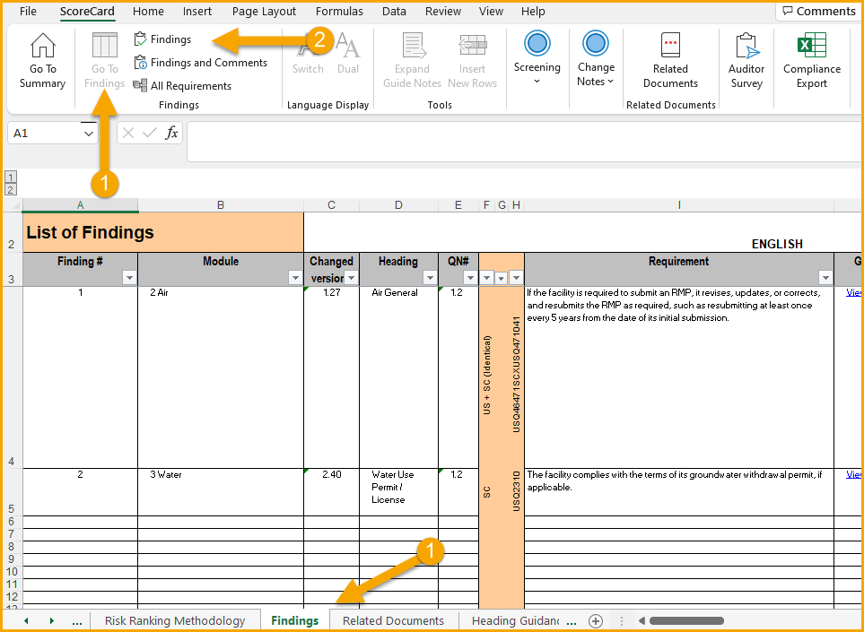 ScoreCard Recommended Workflow – Enhesa